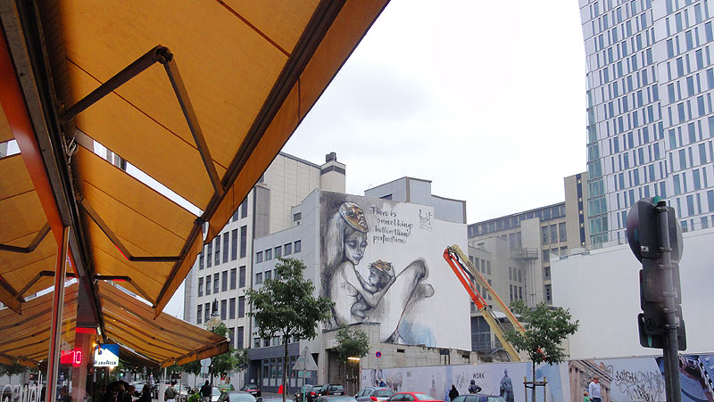Herakut-Mural in Frankfurt – There is something better than perfection ...