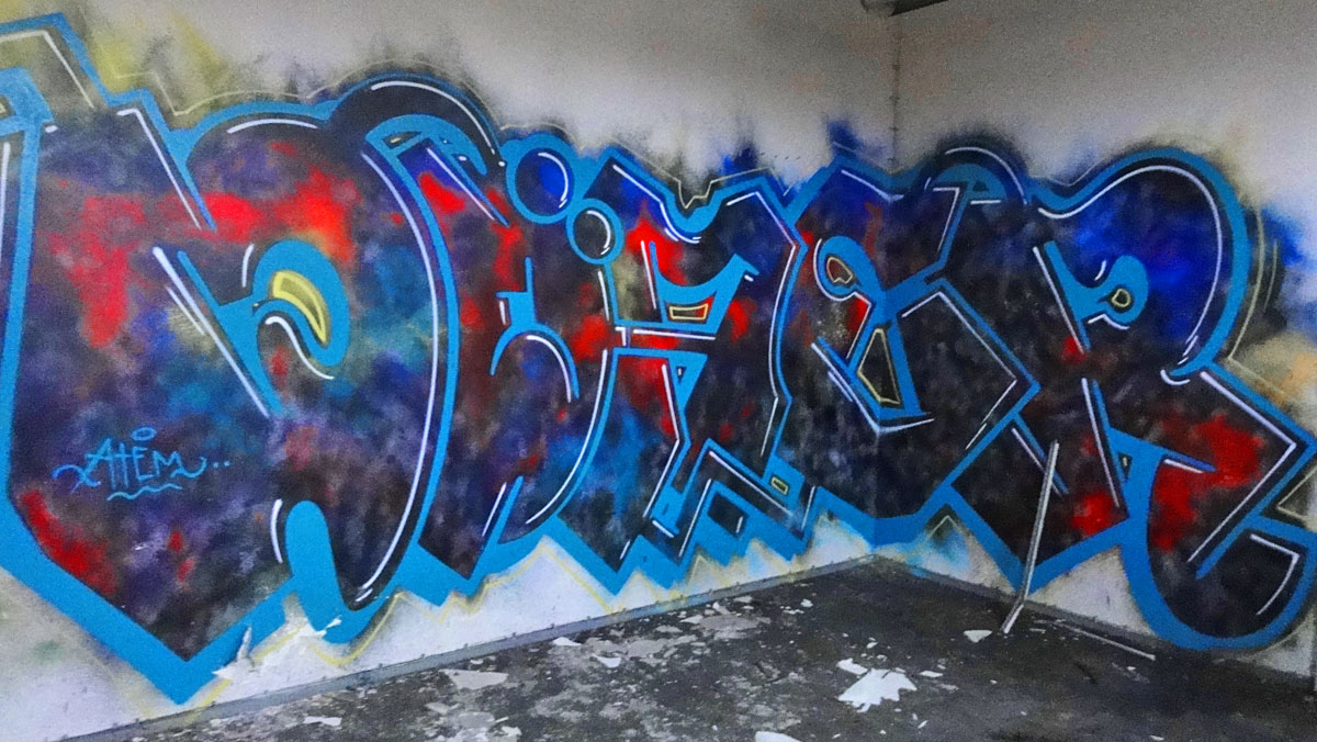 Urban Art rund um die Gewerbebrache Teves (3)