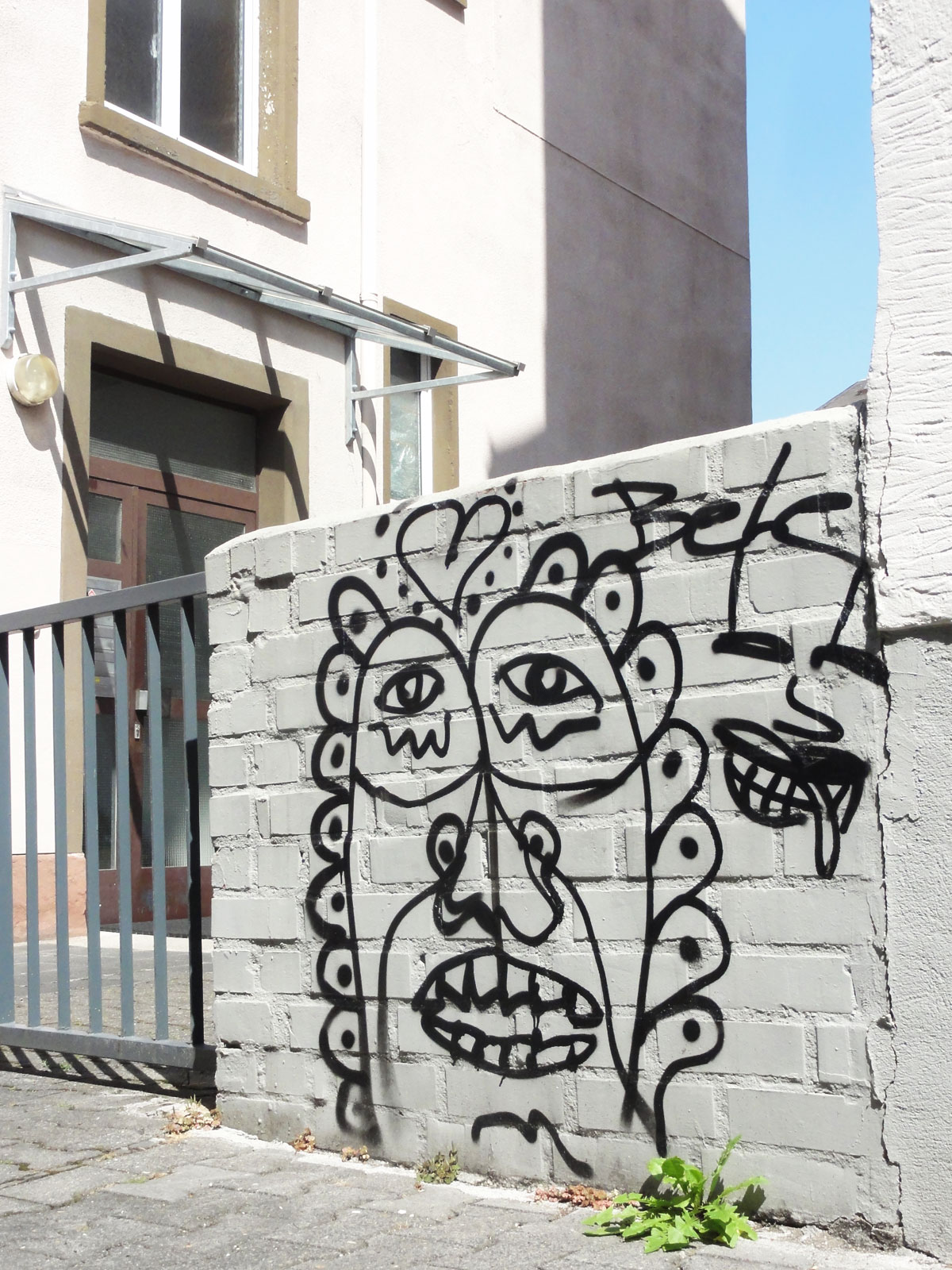 Streetart in Frankfurt von Bele | STADTKIND FRANKFURT