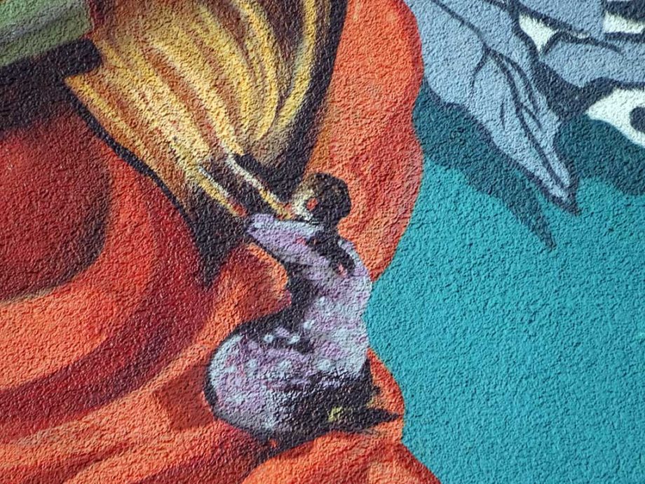 Rookie The Weird – Mural in Frankfurt-Bockenheim – STADTKIND FRANKFURT