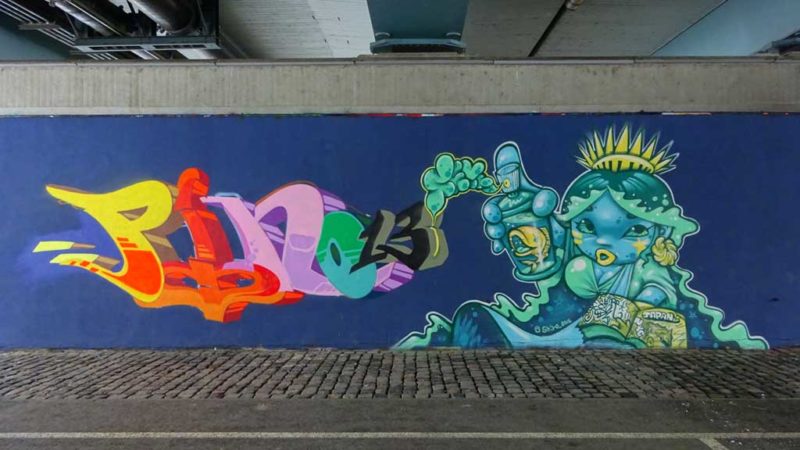 Graffiti in Frankfurt: Shiro – „Miss Liberty“ – STADTKIND FRANKFURT